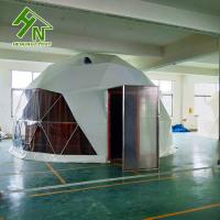 China 3m 4m 5m 6m Family Small Geodesic Dome Tent Wind Load 120km/H for sale