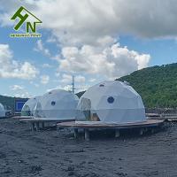 China 3m 4m 5m 6m Family Small Geodesic Dome Tent Wind Load 120km/H for sale