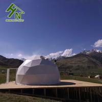 China Four Person Geodesic Dome Tent Transparent For Exhibitions for sale