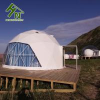 China Four Person Geodesic Dome Tent Transparent For Exhibitions for sale