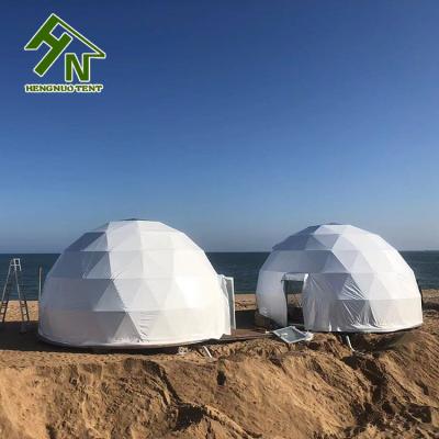 China 3 People Family Traveling Geodesic Dome Tent UV Radiation for sale