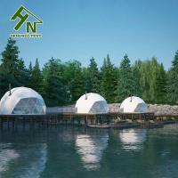 China 3 People Family Traveling Geodesic Dome Tent UV Radiation for sale