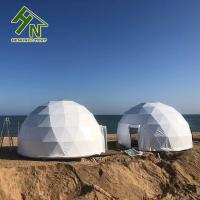 China 3 People Family Traveling Geodesic Dome Tent UV Radiation for sale