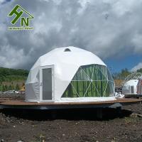 China 4m 8m Diameter 2 People Small Geo Dome Tent For Living Multi Functional for sale