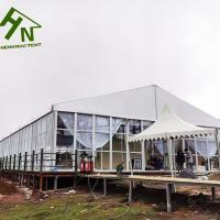 China 20m Length Aluminum Frame Tent White Wedding Marquee for sale