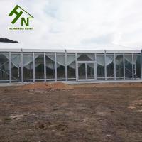 China 20m Length Aluminum Frame Tent White Wedding Marquee for sale