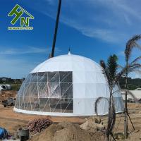 China 50sqm Geo Dome Tent Camping Dome Tent for sale