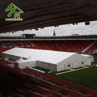 China White Waterproof Frame Tent A Shape Tent With Glass Wall for sale