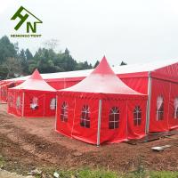 China Aluminum Alloy Frame Party Pagoda Event Tent White Color for sale