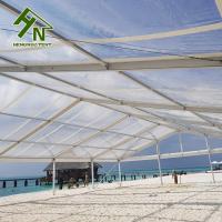 China 15x40m Large Transparent  Aluminum Alloy Event Party Wedding A Shape Tent for sale
