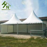 China White Stainless Aluminum Alloy Pagoda Event Tent High Peak Dome On Top for sale