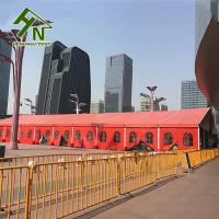 China 280 People Aluminium Frame Tent 10x30m Red Colorful Large Wedding Marquee for sale