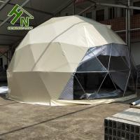 China White Blue Yellow 2 People Small Geo Dome Tent For Living Multi Functional for sale