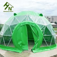 China Colorful Round Pvc Door 2 People Small Geo Dome Tent For Living Multi Functional for sale