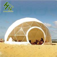 China Colorful Round Pvc Door 2 People Small Geo Dome Tent For Living Multi Functional for sale