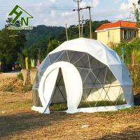 China Colorful Round Pvc Door 2 People Small Geo Dome Tent For Living Multi Functional for sale