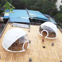 China Colorful Round Pvc Door 2 People Small Geo Dome Tent For Living Multi Functional for sale