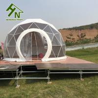 China White 3 People Small Geo Dome Tent For Living for sale