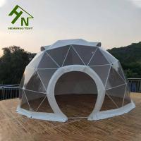 China Round PVC Door Small Geodesic Dome Tent For Event 48m Diameter for sale