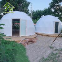 China Small Dome Tent Camping Igloo Geodesic Dome Tent Install On The Snow for sale