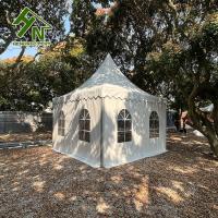 China White Color Self Cleaning Pagoda Event Tent For Home Graden for sale
