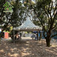 China White Color Self Cleaning Pagoda Event Tent For Home Graden for sale