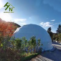 China Flexible 8m Geodesic Dome Tent Fire Resistance DIN4102 for sale