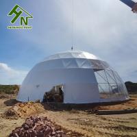 China Flexible 8m Geodesic Dome Tent Fire Resistance DIN4102 for sale