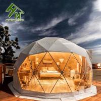 China Flame Retardation 2 People Geodesic Dome Tent For Glamping Resorts for sale