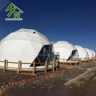 China Waterproof 6m Diameter Geo Dome Tent For Living Camping for sale