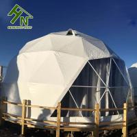 China Waterproof 6m Diameter Geo Dome Tent For Living Camping for sale