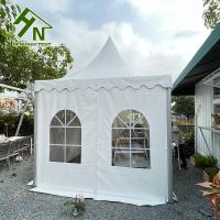 China Double PVC Outdoor Stainless Pagoda Event Tent With Aluminum Frame for sale