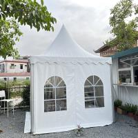 China 3×3m White Color Pagoda Event Tent For Home Garden  Trade Show for sale