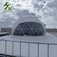 China Waterproof 4 People Geodesic Dome Tent 7m 8m Diameter For Living for sale