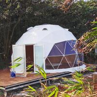 China Canyon Resort Glamping Lifetime Geodome Canopy 10m Prefab SGS Certificated for sale