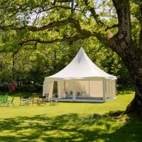 China Aluminium 5x5m Pagoda Event Tent PVC cover for sale