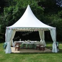 China Arabic Style Outdoor Pagoda Event Tent Aluminum Frame 20x20 Ft Garden Gazebo for sale