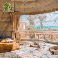 China Hotel Resort Camping Dome Tent House Diameter 6m on Grassland Asphalt for sale