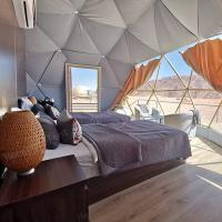 China Geodesic Dome Glamping Prefabricated Tents Metal Frame Camping Tourism for sale