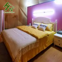 China Hotel Diameter 6m Geodesic Dome Tent White ISO9001 For 2 People for sale