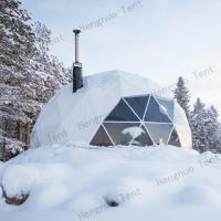 China 2022 Popular Design Winter Warm Outdoor Glamping Geodesic Dome Tent On Mountains for sale