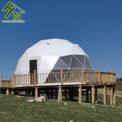 China Factory Price Luxury Outdoor Hotel Liviing Geodesic Dome Glamping Tent Houses For Sale for sale
