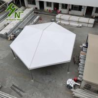 China Hexagonal Semi Permanent Tent From 3m To 50m Wide Sun Resistant for sale