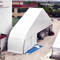 China Hengnuo Curved Event Tent TFS Flame Restardant B1 Outdoor Tennis Court for sale
