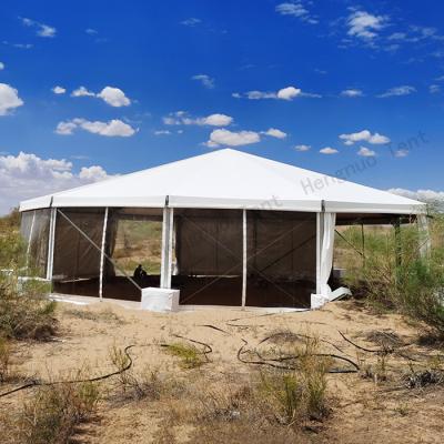 China Outsunny Circle Catering Multi Sided Tent Marquee Octagonal Waterproof Material for sale