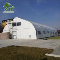 China SGS Certified Customized Temporary Hangar Curved Festival Tent for sale