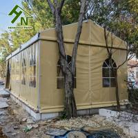 China Hard Extruded Heavy Duty Aluminum Canopy Outdoor SGS Big Yellow Tent for sale