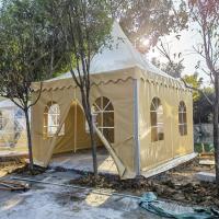 China Aluminum Alloy Frame White Canopy 5X5m Pagoda Event Tent For Sale for sale
