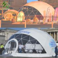 China Modern Design Cummercial Event Tent Dome For Traw Show Advertisement for sale