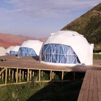 China OEM Strong steel structure Outdoor camping eco House Living Tents  for tourism project for sale